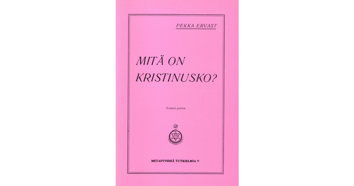 Mitä on kristinusko? | Kristosofia, kirjakauppa